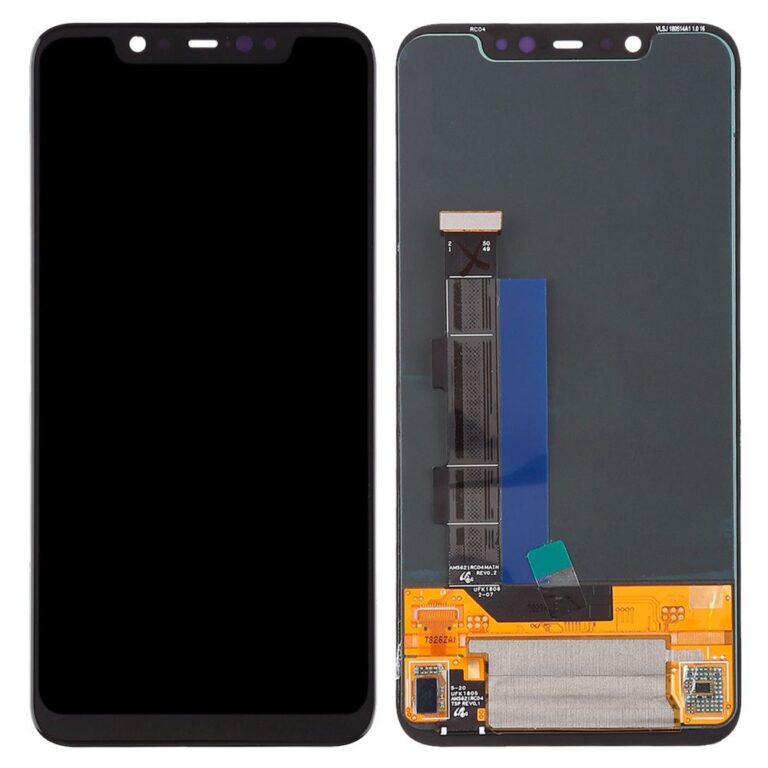 LCD with Touch Screen for Xiaomi Mi 8 – Black (display glass combo ...